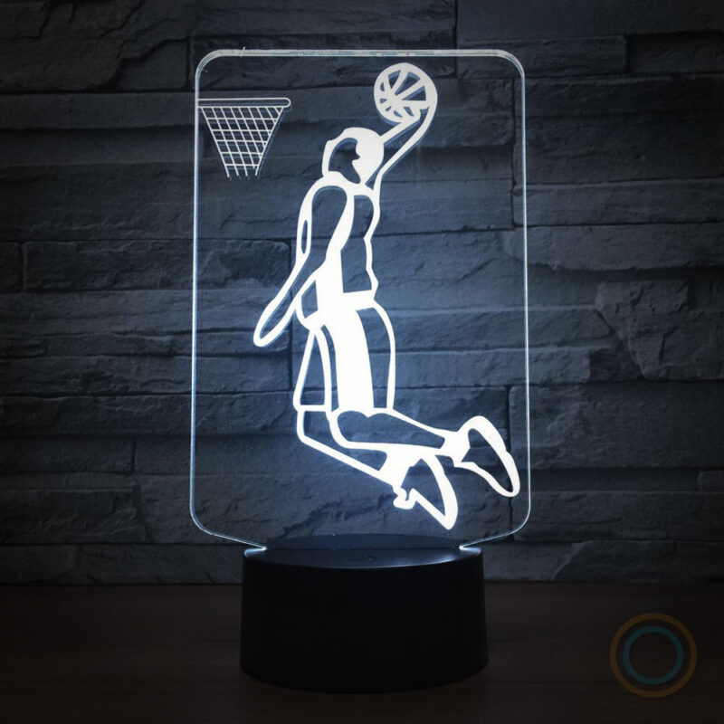 Slam Dunk Night Light Basketball Lamp