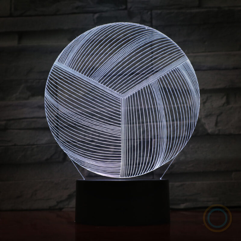 Volleyball Night Light LED Desk Lamp